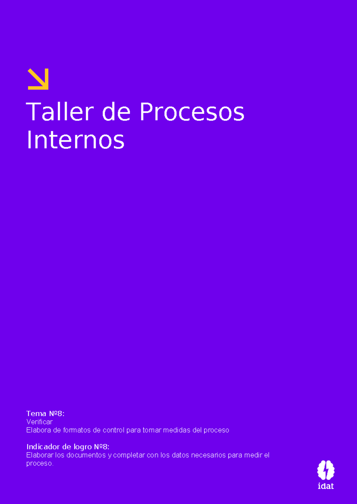 Ficha 08 Hacer Elab Base de datos 1 - Escuela de Taller de Procesos Internos Negocios Guía 1 33 ...