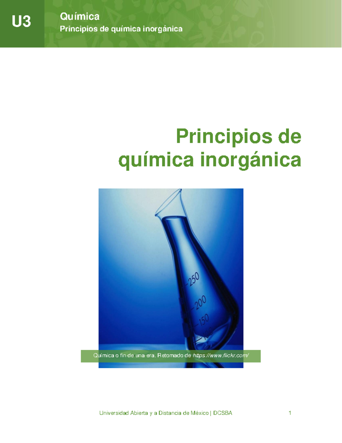 Fundamentos (Química inorgánica) - ####### Principios de química ...