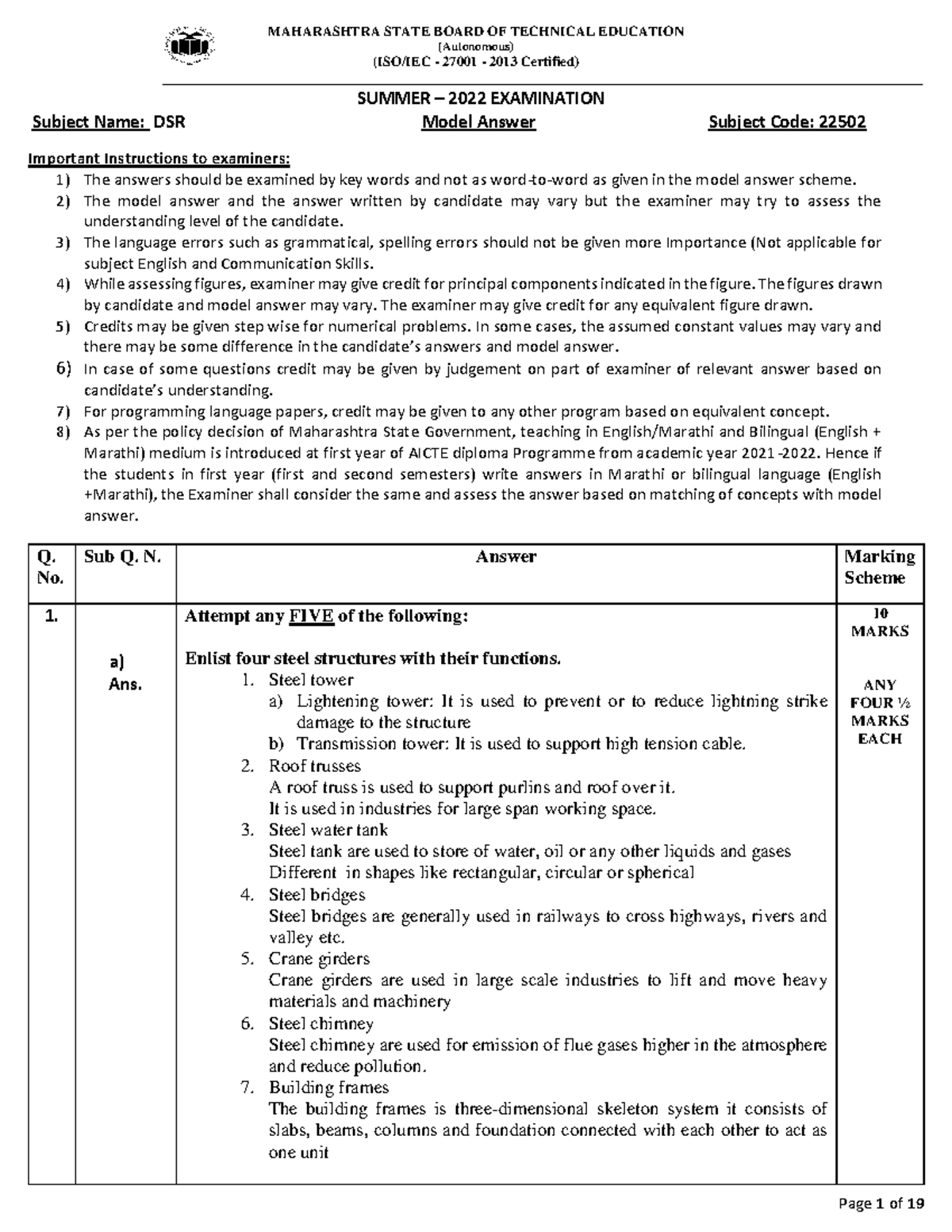 22502-2022-Summer-model-answer-paper[Msbte study resources] - (Autonomous) (ISO/IEC - 27001 ...