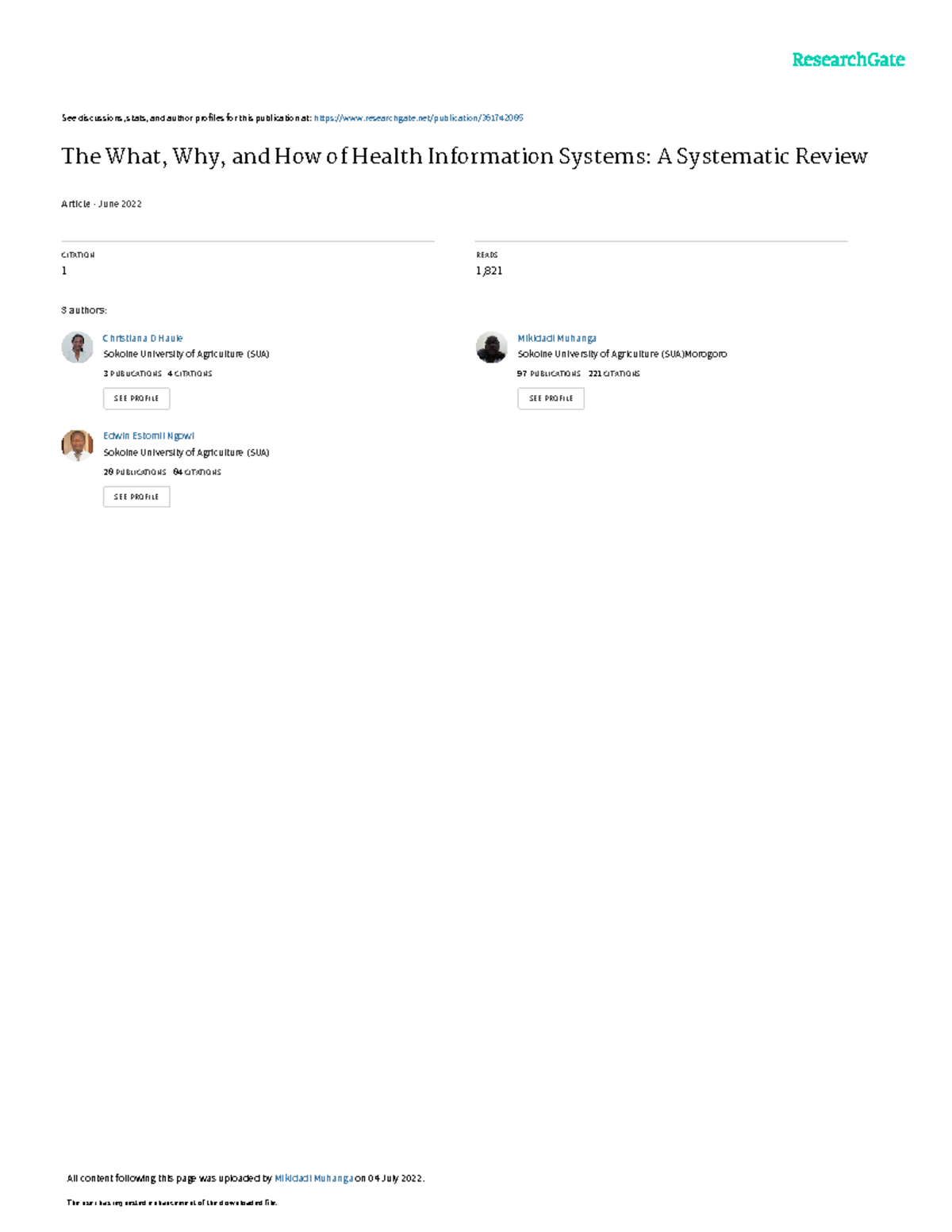 HMIS 2 - Summary Bachelor of science with education - See discussions ...