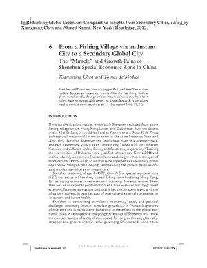 1.2 Harvey on globalization and spatial fix - Essay David Harvey ...