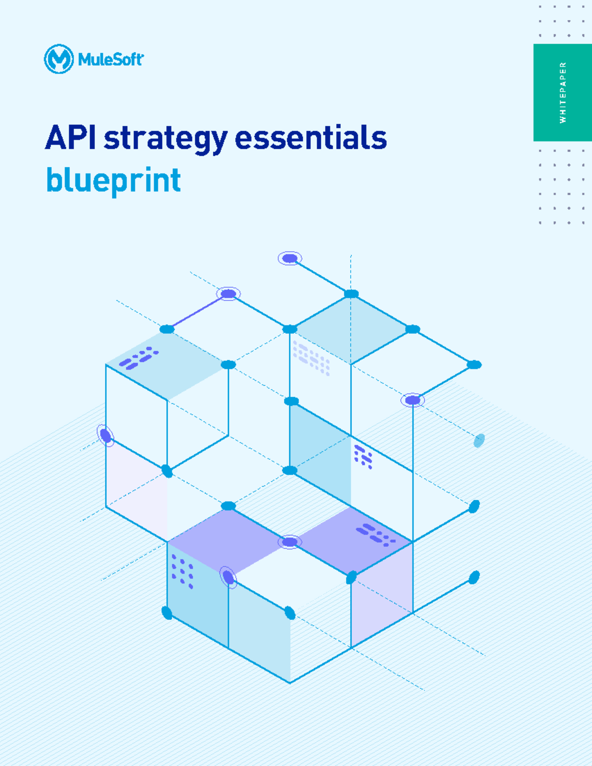 MS Whitepaper API strategy essentials blueprint - API strategy essentials blueprint W H I T E P ...