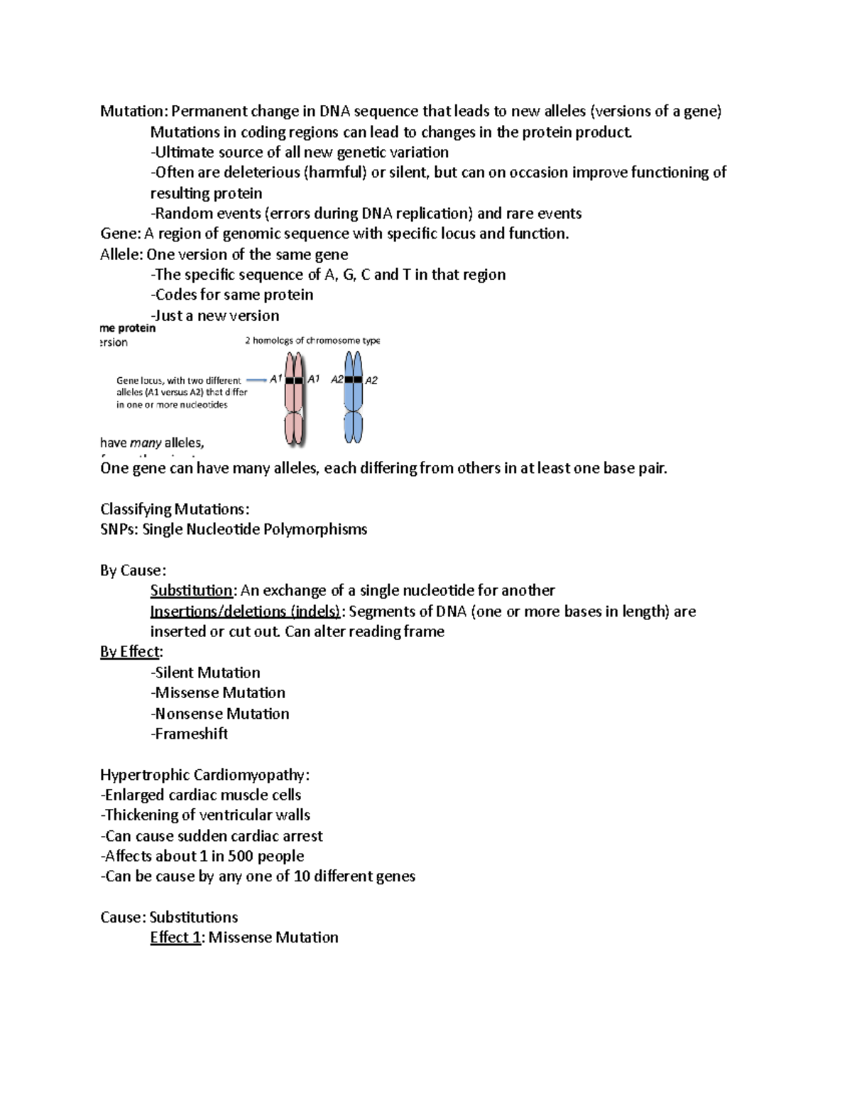 IB 150 Exam 2 Study Guide - Mutation: Permanent change in DNA sequence ...