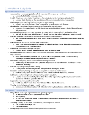 Personality Disorders - Studocu