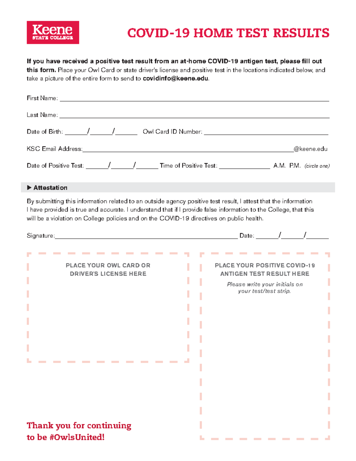 22 Covid At Home Test Flyer Final 2 - Attestation By submitting this ...