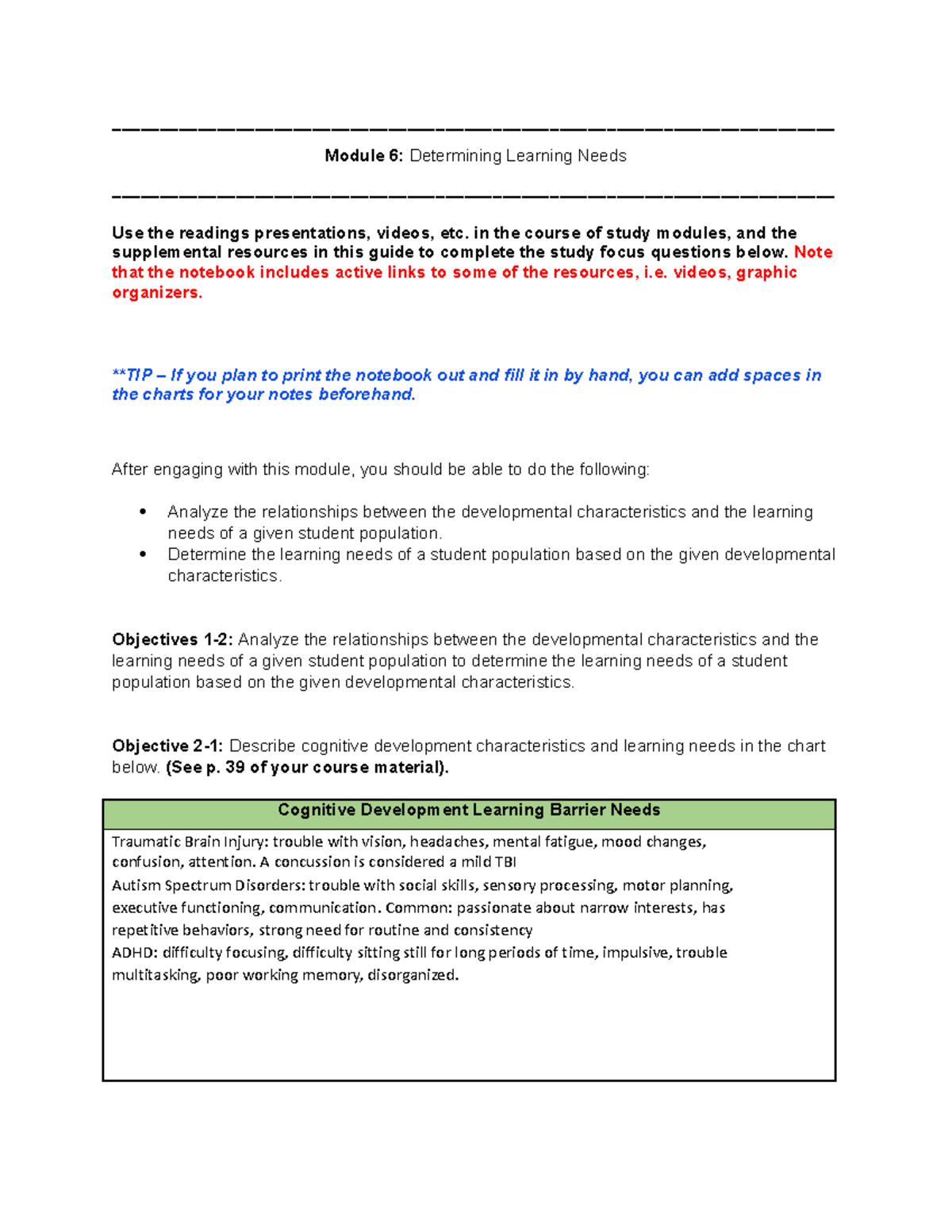 Module 6 Notebook - 1