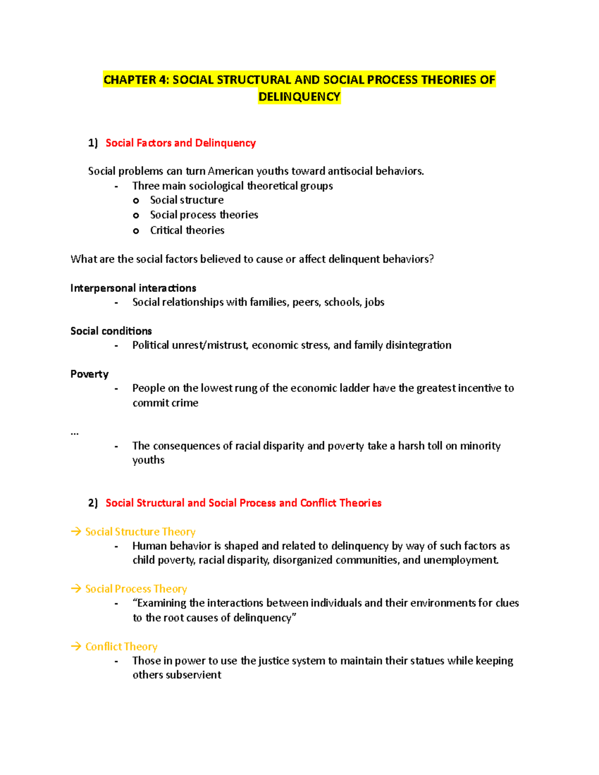 Chap4 2330 - full chapter content social structural and social process ...