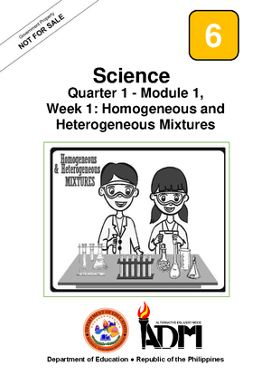 Q1 Health 6 Module 3 - QHM - Health Quarter 1 – Module 4: Community ...