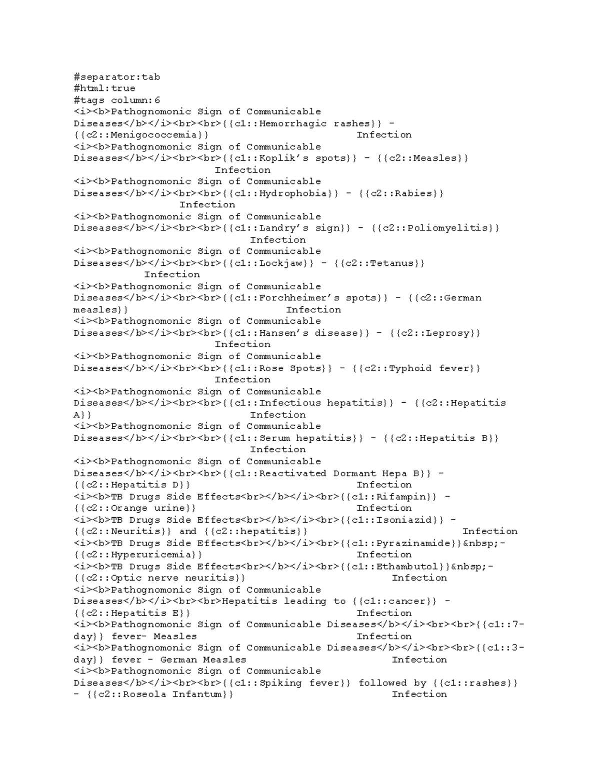 1-10 11-20 merged - Practice material - #separator:tab #html:true #tags ...