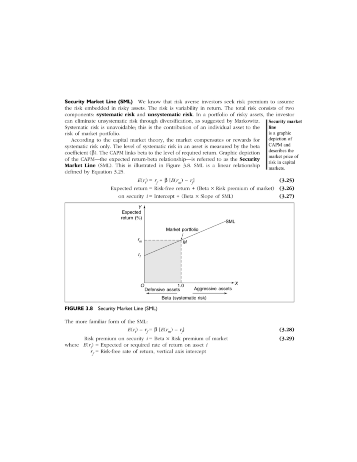 Security Market Line (SML) - Financial Management - Studocu