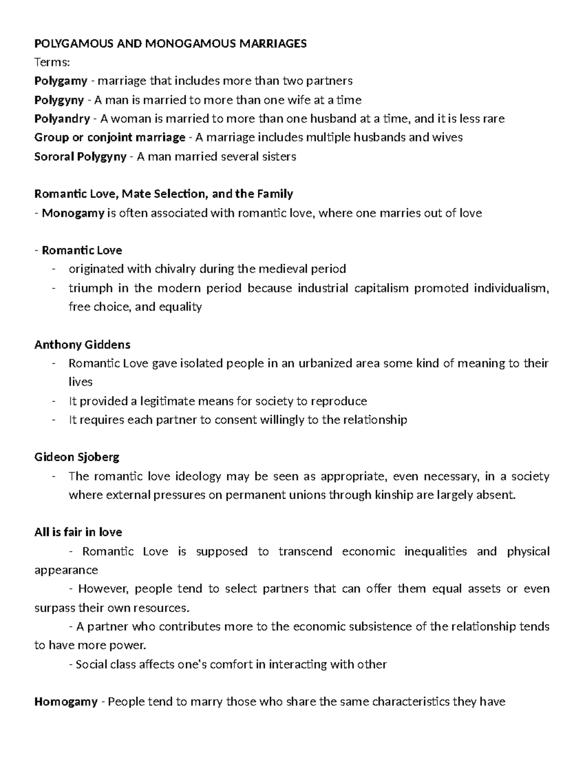 Polygamous and Monogamous Marriages - POLYGAMOUS AND MONOGAMOUS ...