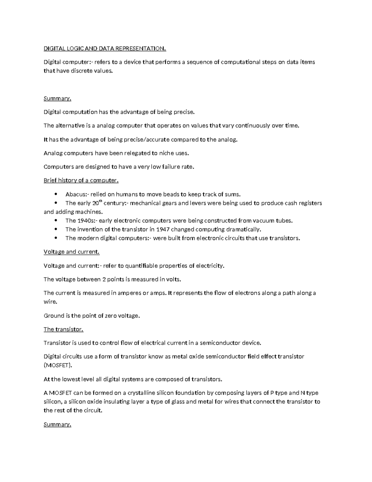 Digital Logic AND DATA Representation-task6 - DIGITAL LOGIC AND DATA ...