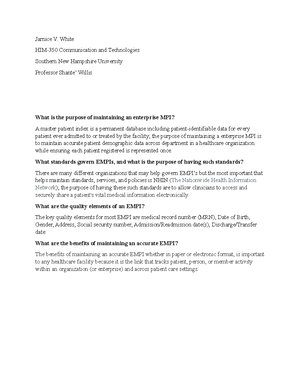 HIM 350 Module Five Worksheet - HIM 350 Module Five Worksheet This ...