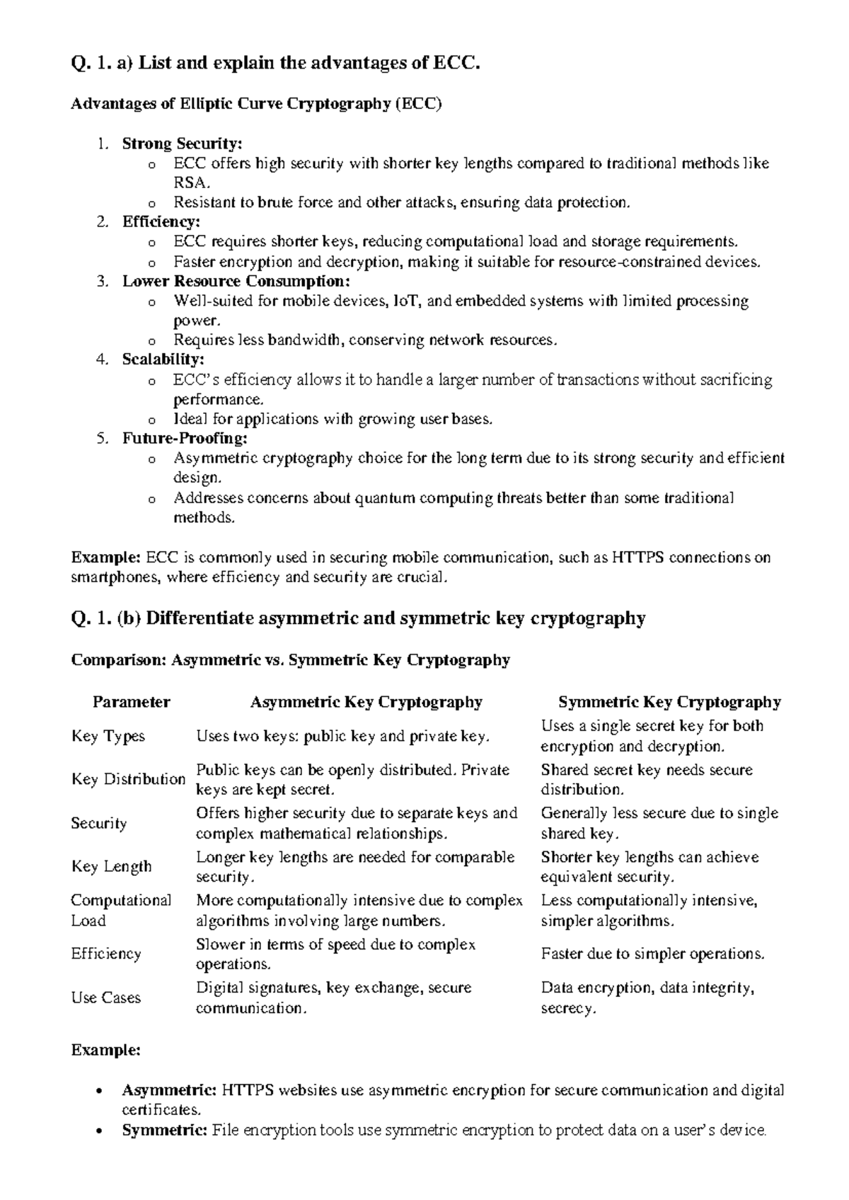 BT Insem Answers - BLOCKCHAIN TECHNOLOGY QUESTION PAPER - Q. 1. a) List ...