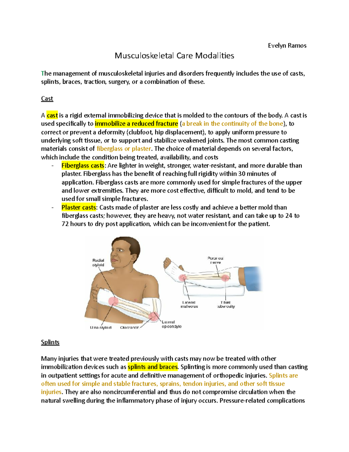 Musculoskeletal Modalities 3 - Evelyn Ramos Musculoskeletal Care ...