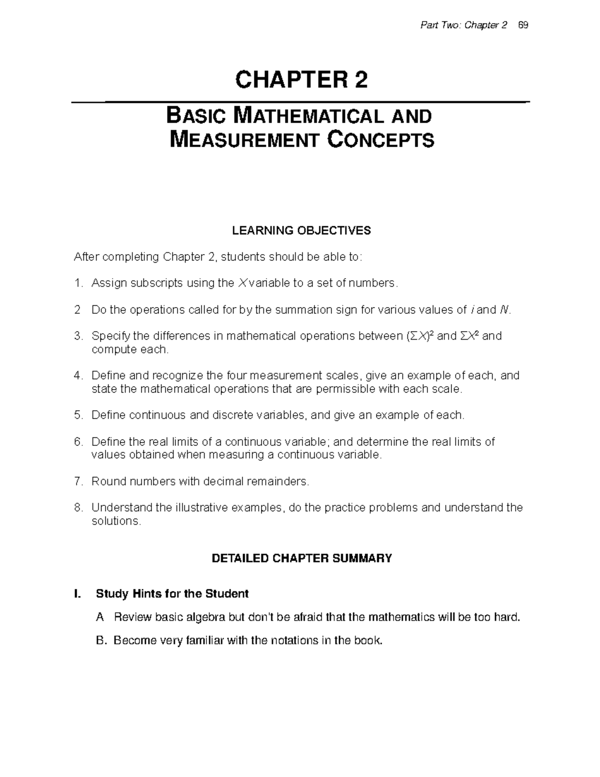 Chapter 2 key - Test Questions - CHAPTER 2 BASIC MATHEMATICAL AND ...