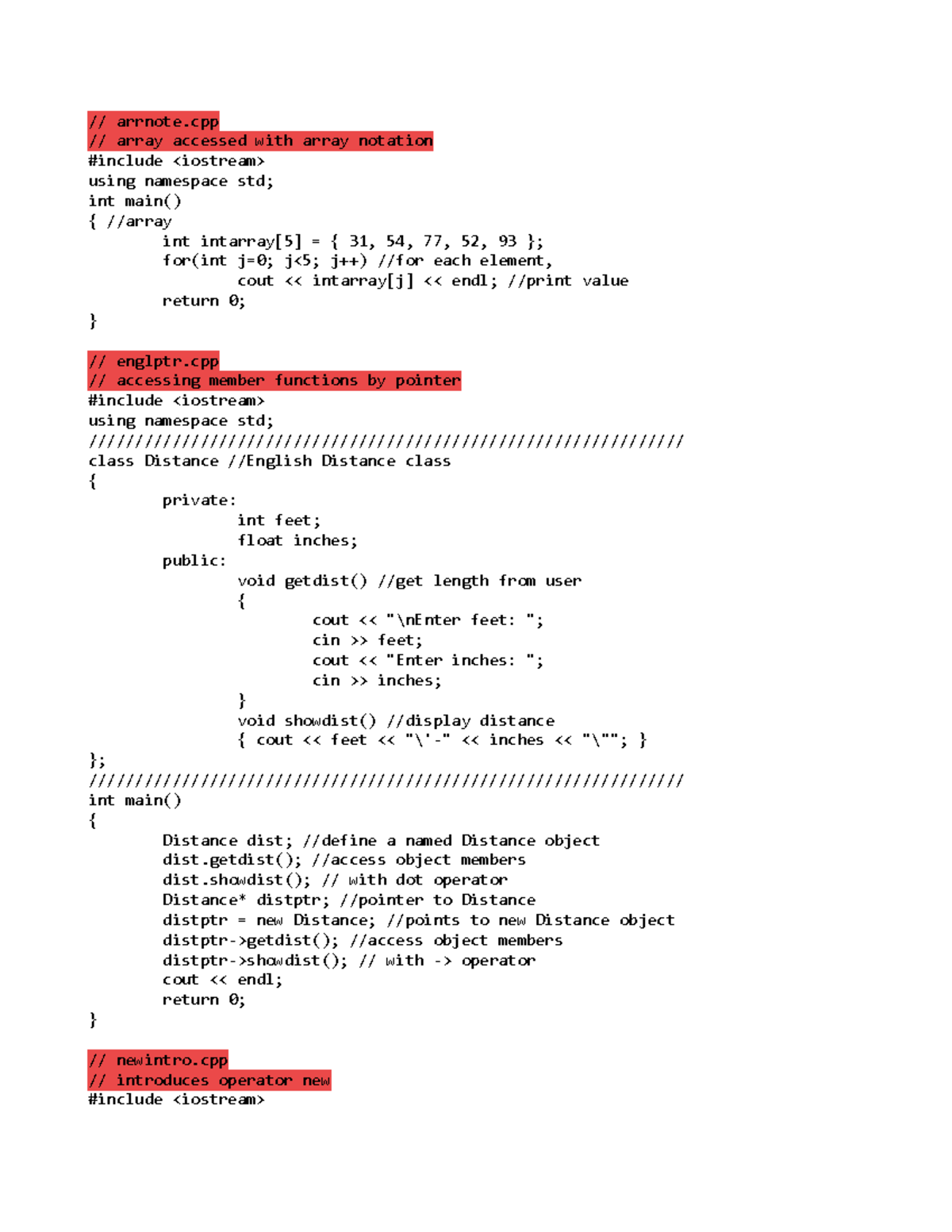 12 - codes c++ - // arrnote // array accessed with array notation #include using - Studocu