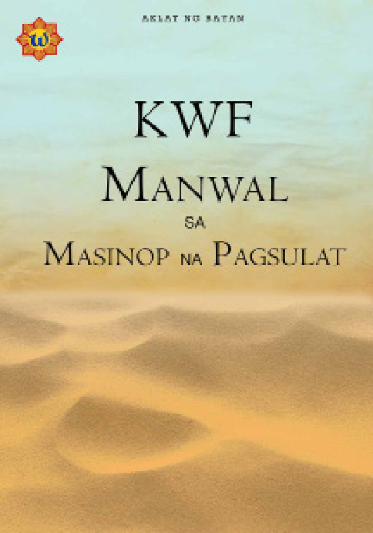 Manwal sa Masinop NA Pagsulat - KWF MANWAL SA MASINOP NA PAGSULAT AKLAT ...