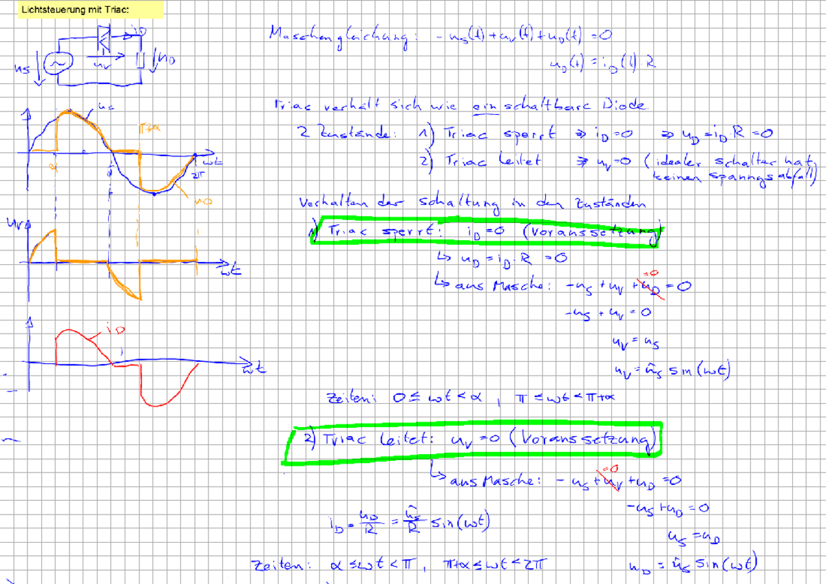 Elemb Mitschriften nach Vorlesung - Leistungselektronik - Studocu
