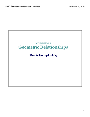 2D 8.6 notes - Solving Acute Triangle Problems - MPM 2D Lesson 8 ...