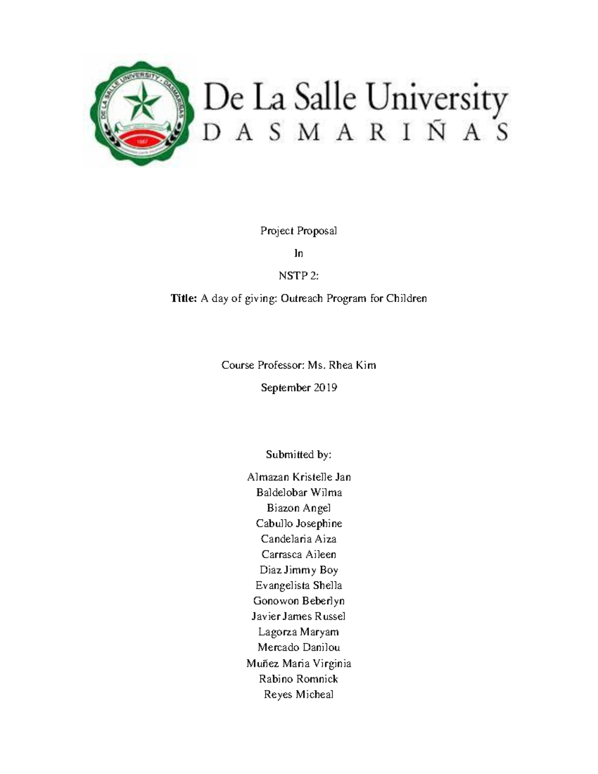 NSTP2 final-project-proposal-A-day-of-giving-Outreach-Program-for ...