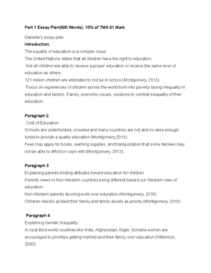 DE200 TMA01 - DE200 TMA Submission date: 7th December 2022 Policy ...