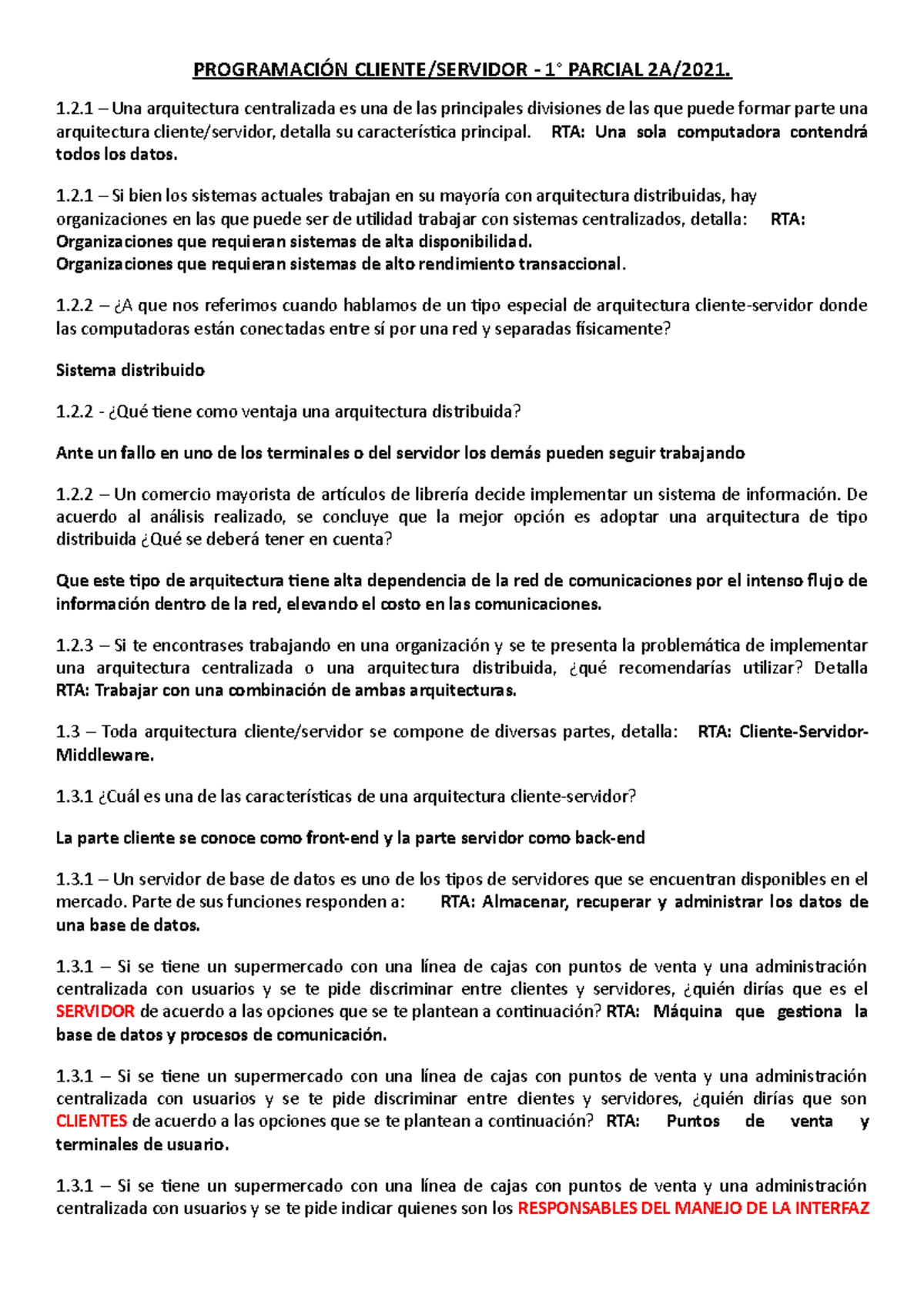 Preguntero Programacion Cliente-Servidor - 1er parcial 2A 2021 ...