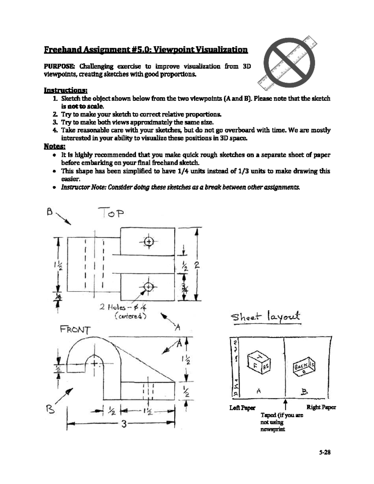 EGAD Assignment 5 - Freehand Assignment Viewpoint Visualization PURPOSE ...