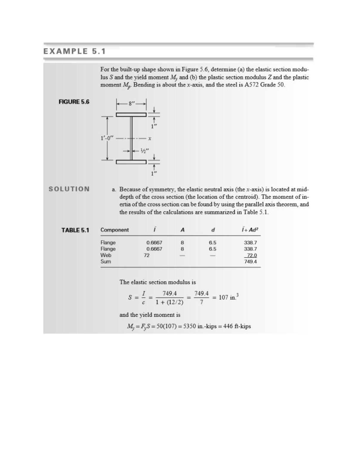 2.Example of Section and Plastic Modulus - Steel and Timber Design ...