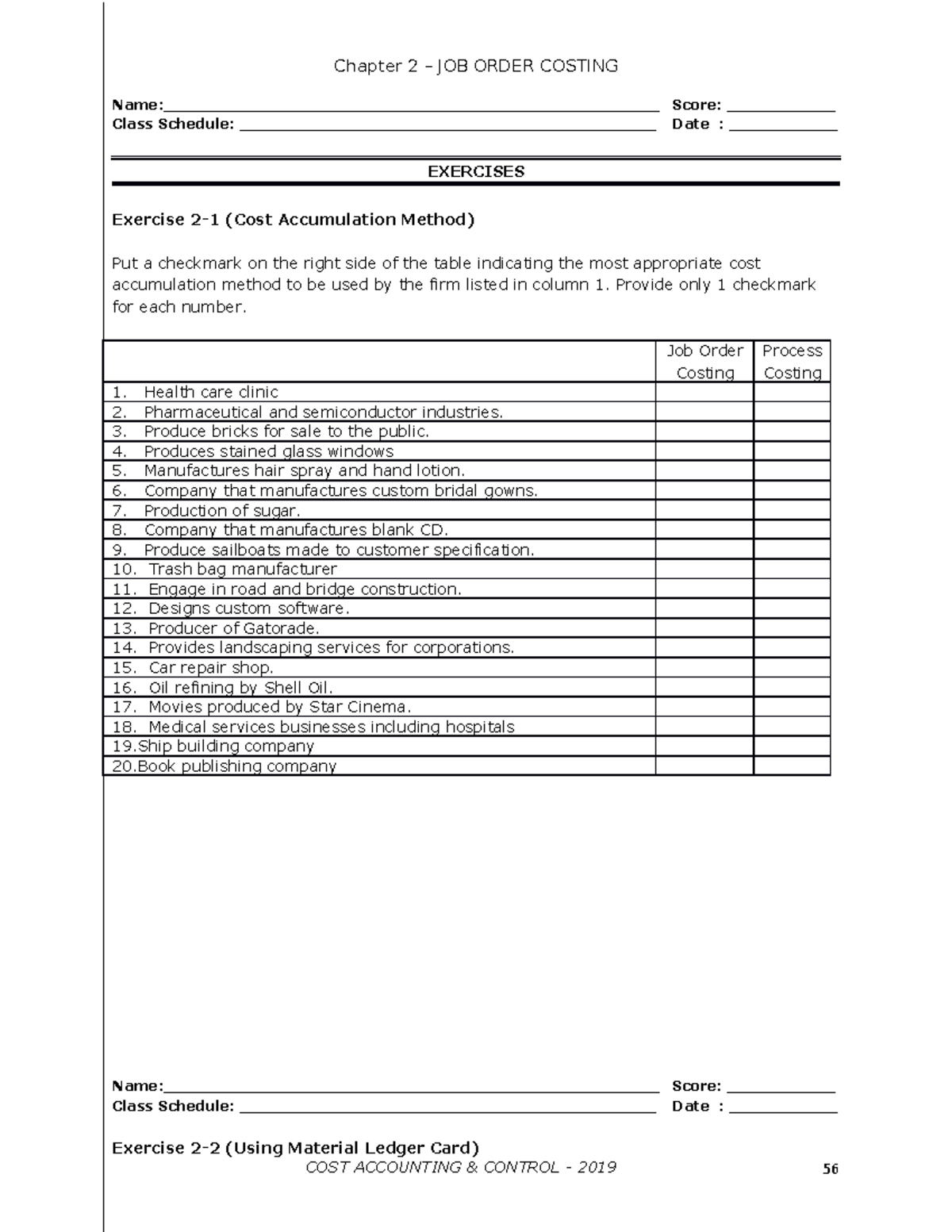 Ch2 -JOC-Exercises - Name ...