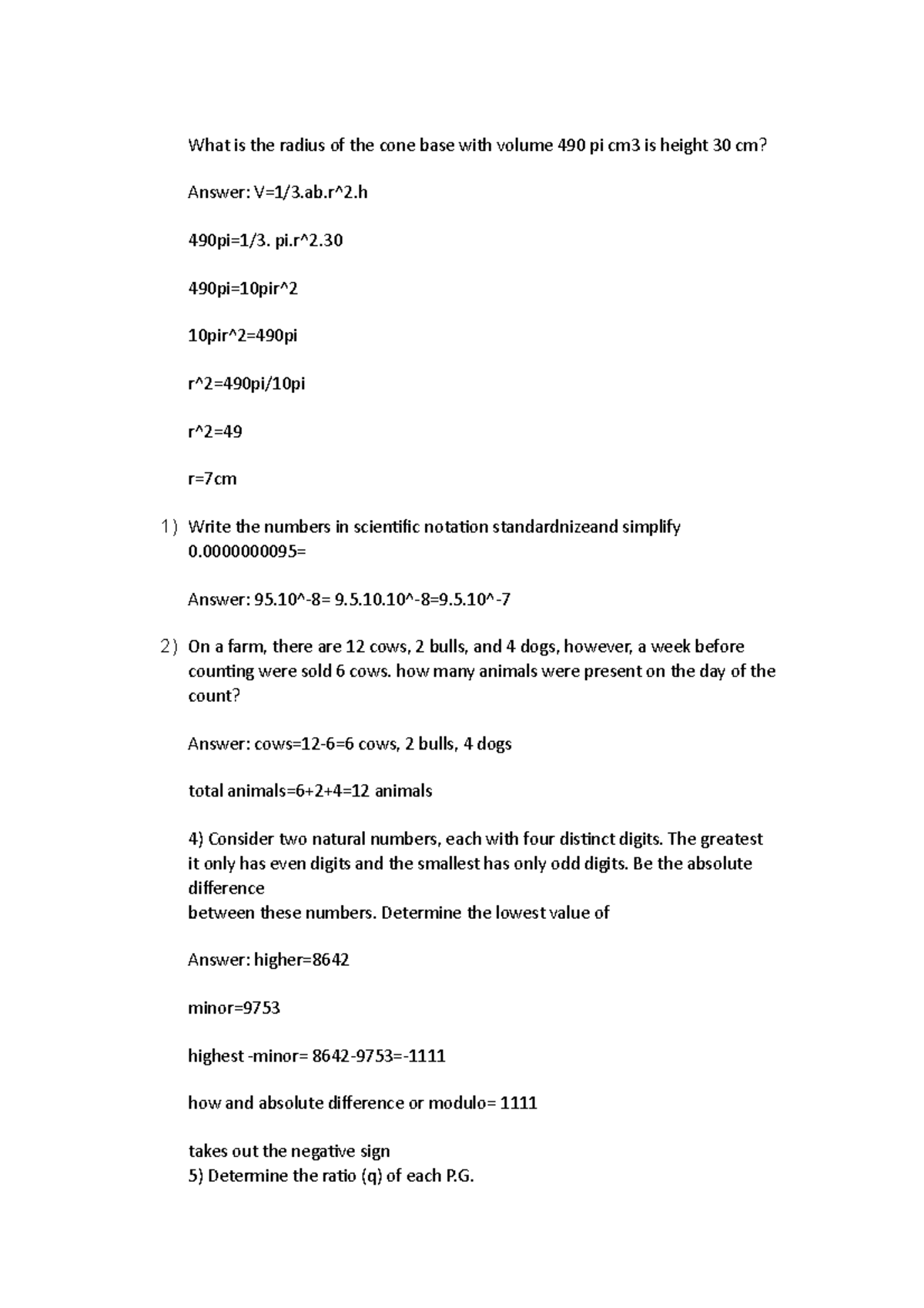 What Is The Radius Of The Cone Base With Volume 490 Pi Cm3 Is Height 30 what-is-the-radius-of-the-cone-base-with-volume-490-pi-cm3-is-height-30