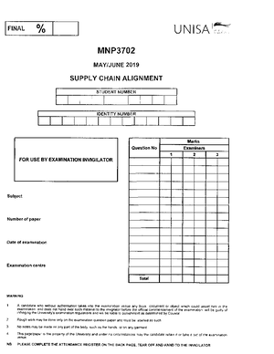 4 5933937596521515107 - MNN3701 Assignment 01 - 2021 Question 1 of 40 1 ...
