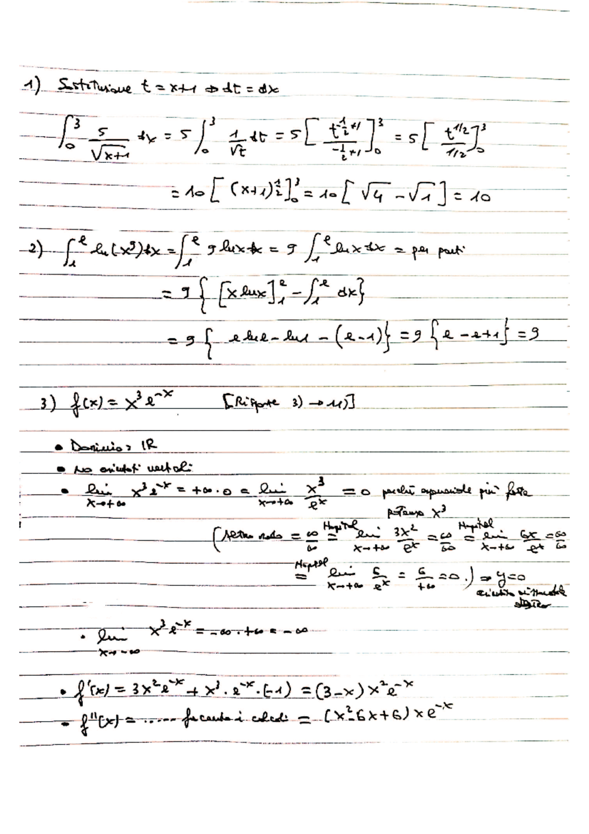 Soluzioni esame - Matematica generale a-l - Studocu