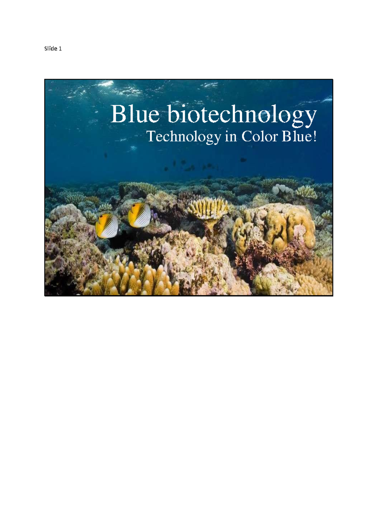 Blue Biotechnology 2 - Blue biotechnology Technology in Color Blue ...