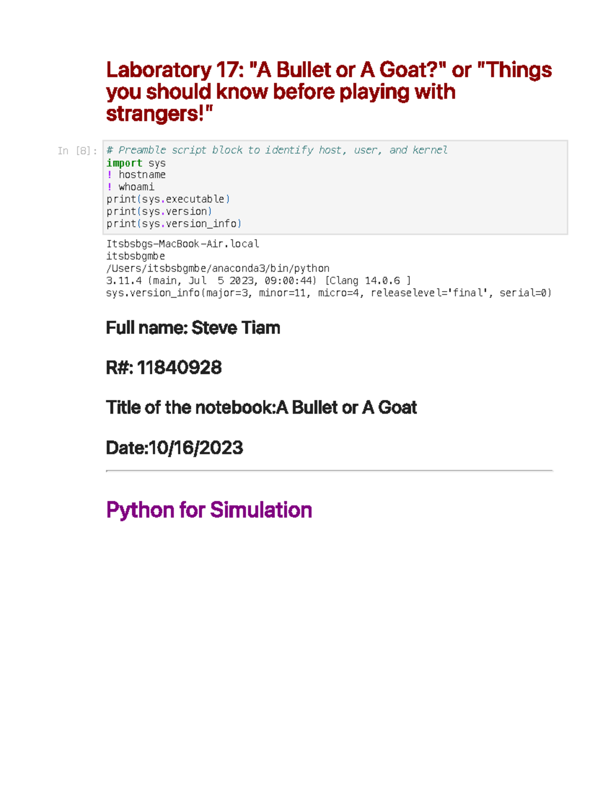 Lab17%20(Pro… - Jupyter Lab - Itsbsbgs-MacBook-Air itsbsbgmbe /Users/itsbsbgmbe/anaconda3/bin ...