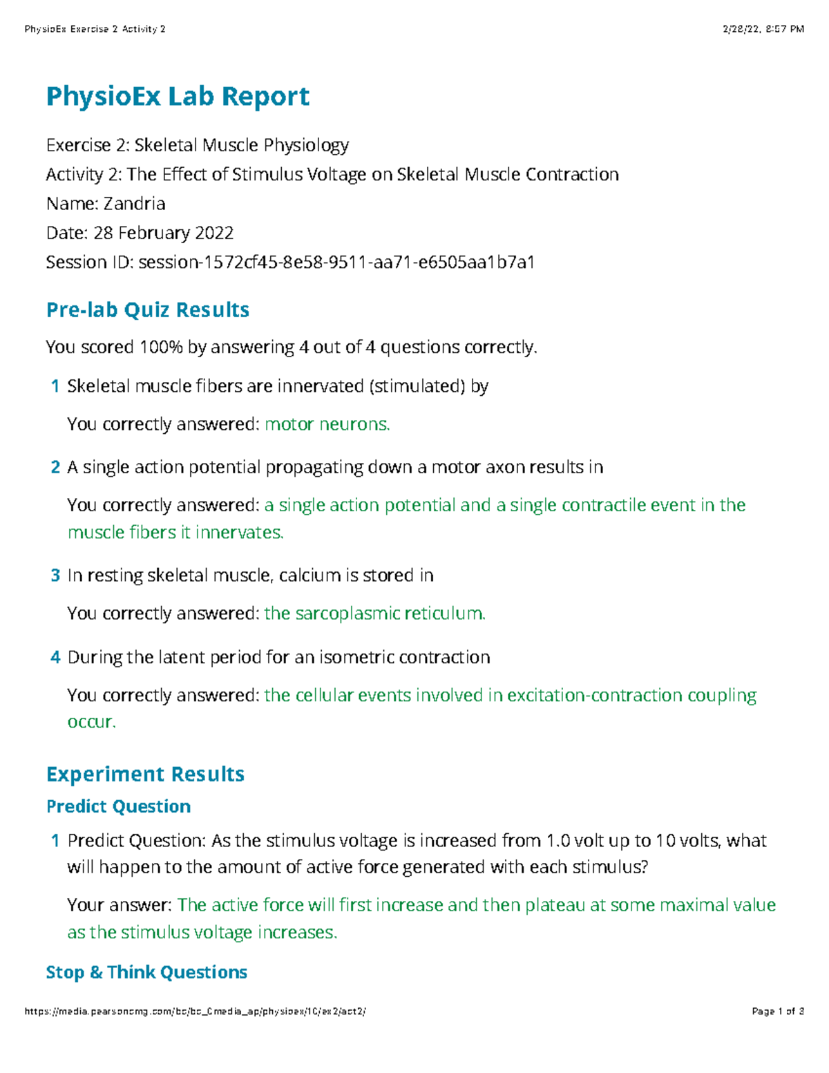 Physio Ex Exercise 2 Activity 2 Pearsoncmg Bc Bc 0media Ap Physioex