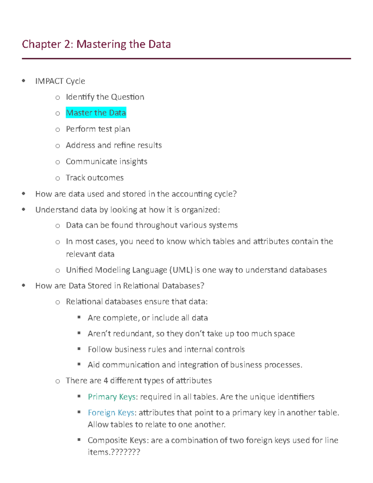 Chapter 2: functional definitions for data analysis - Chapter 2 ...