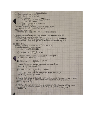 HW6Biostats - Problem sets and r studio code line - SDS 328M - Part 2: Question 3. a. R code ...