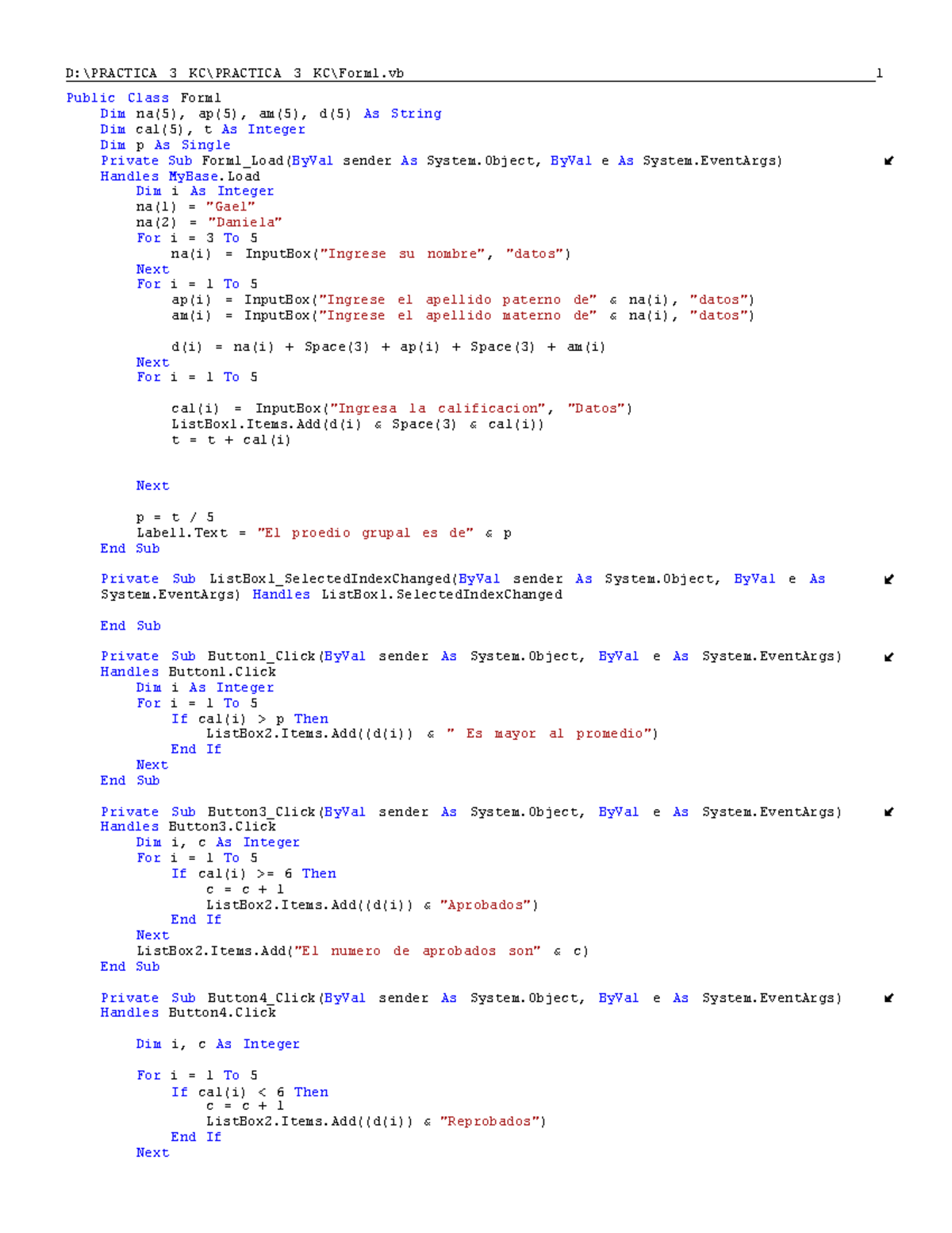 Practica 4 3ER Parcial - APUNTES - D:\PRACTICA 3 KC\PRACTICA 3 KC\Form1 ...