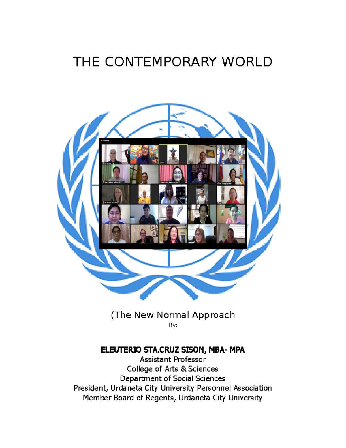 Prelim Study Guide 1 - THE CONTEMPORARY WORLD (The New Normal Approach ...