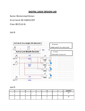 LAB1-02112021-091516 am - Digital Logic Design - BU - Studocu