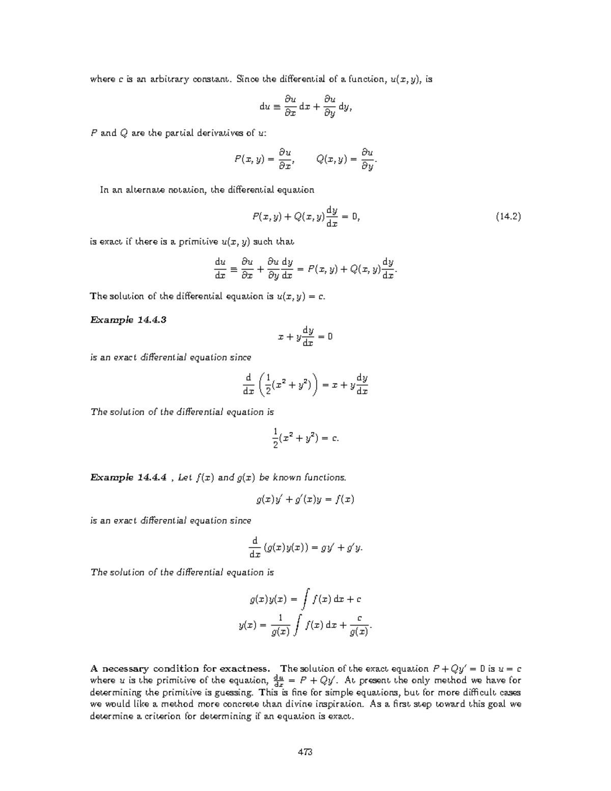 Ref MATH Adv Math Methods Sean Mauch-124 - where c is an arbitrary ...