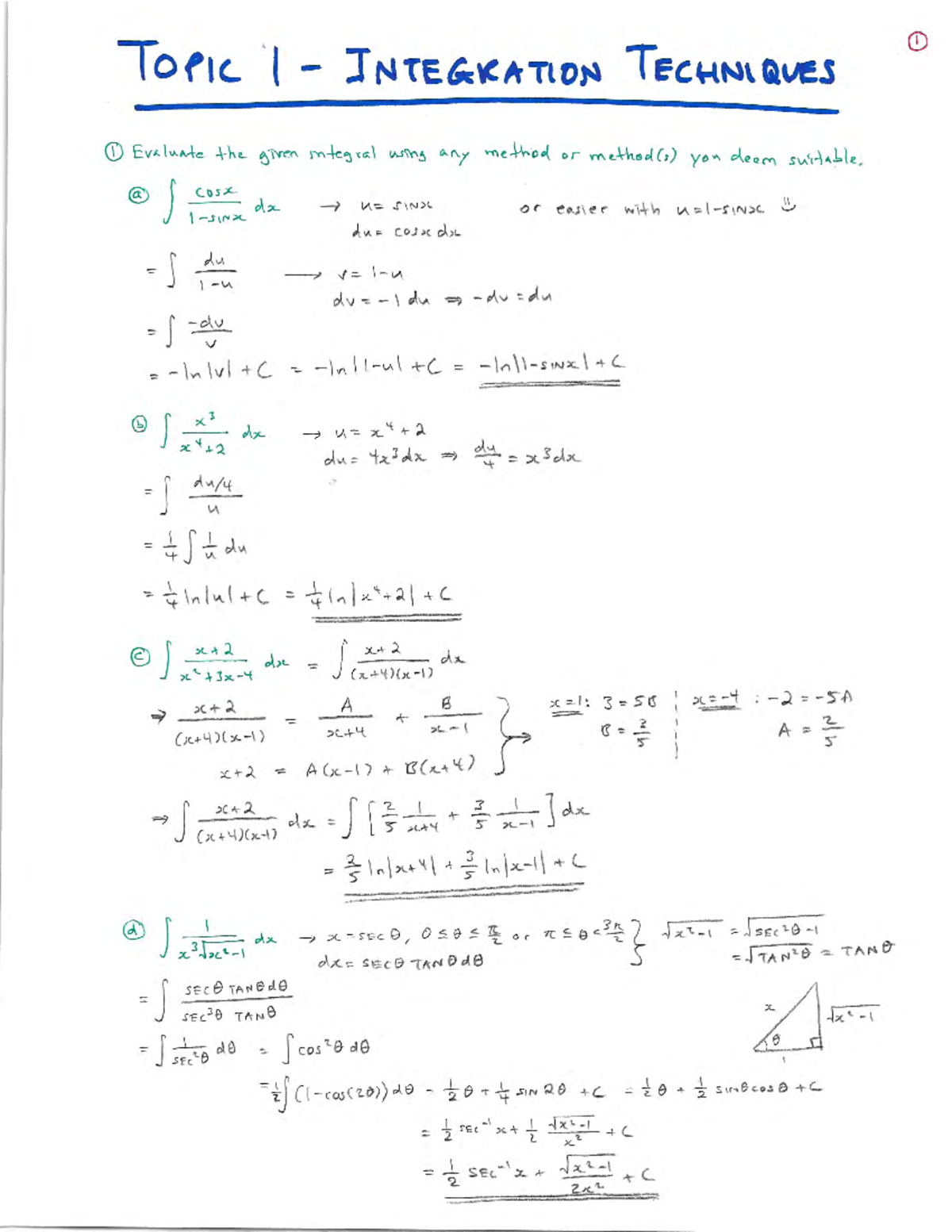 MATH118 S19 Final Review Solutions Reduced - MATH 115 - UWaterloo - Studocu