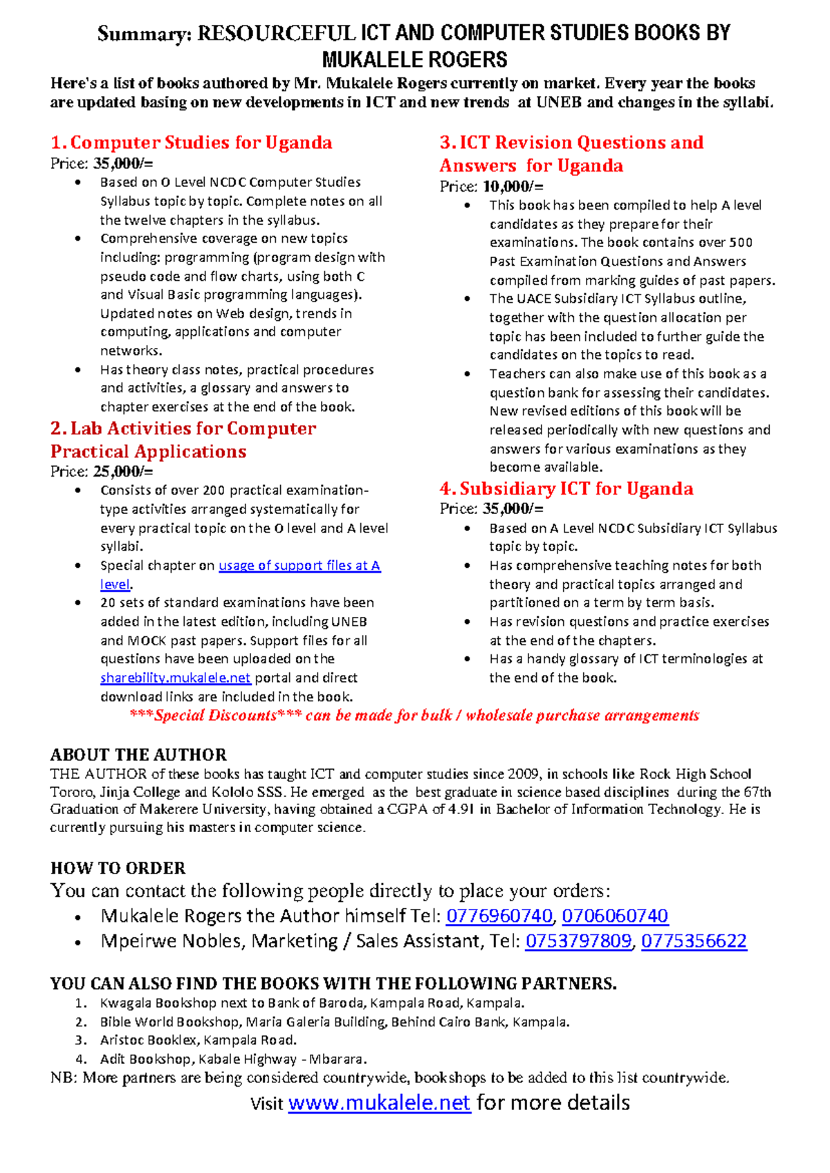 Newbooks - Summary Baroque Et Classicisme - ICT AND COMPUTER STUDIES BOOKS BY MUKALELE ROGERS ...