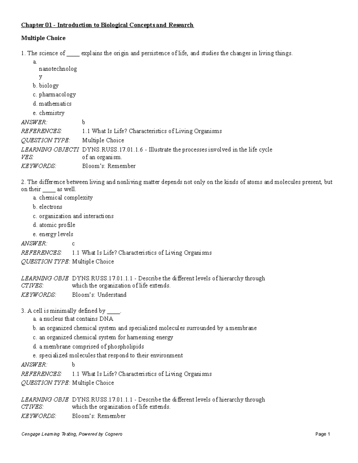 CH6903 1 Questions For Biology Exam Multiple Choice The Science Of ch6903-1-questions-for-biology-exam-multiple-choice-the-science-of