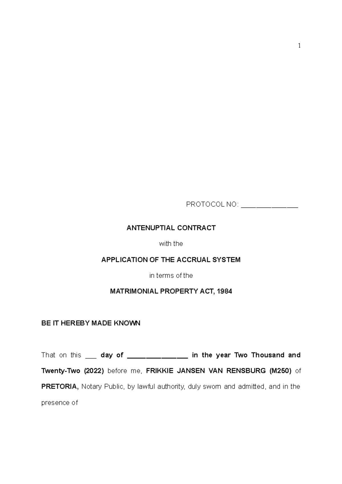 Jordan and Cassidy - ANC Accrual - PROTOCOL NO ...