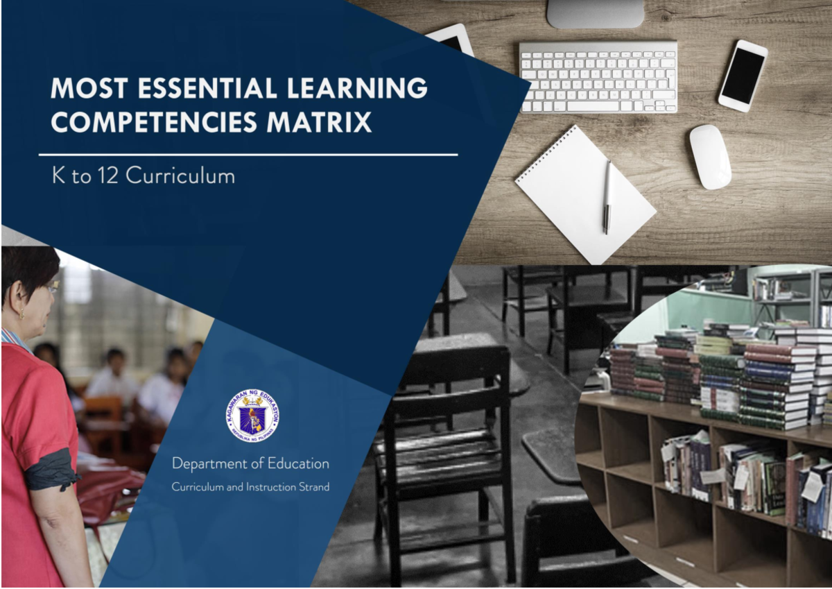 English - Most-Essential-Learning-Competencies-Matrix - As can be seen, this LC would entail a ...