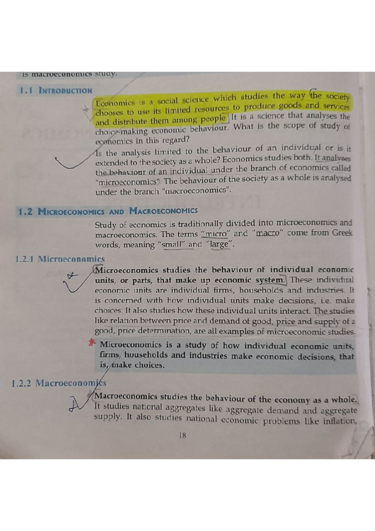 Introduction to Microeconomics - economics - Studocu