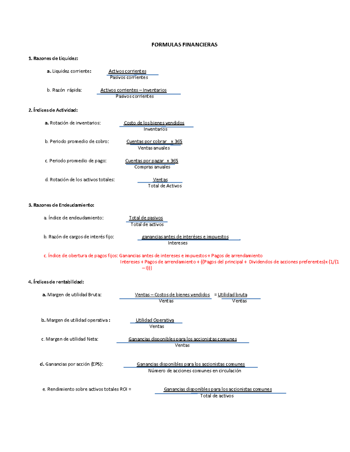Formulas Financieras 2021-1 Contabilidad II - FORMULAS FINANCIERAS 1 ...