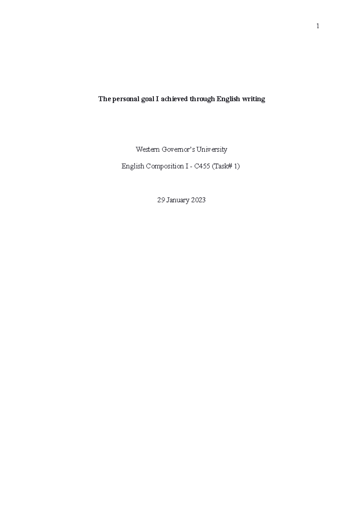 C455 task1 - Copy - takes students from paragraph writing and revising through an introduction ...